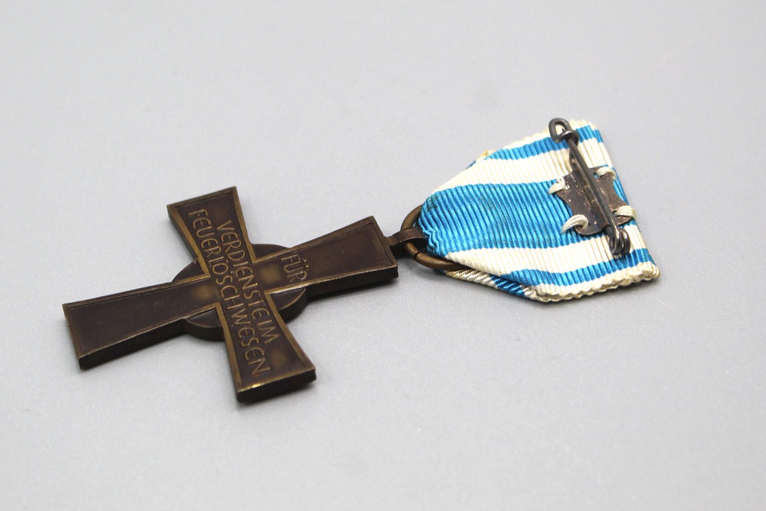 Bavarian 25 yr Fire Service Merit Cross - Post-ww2 . GO4978C - Time ...