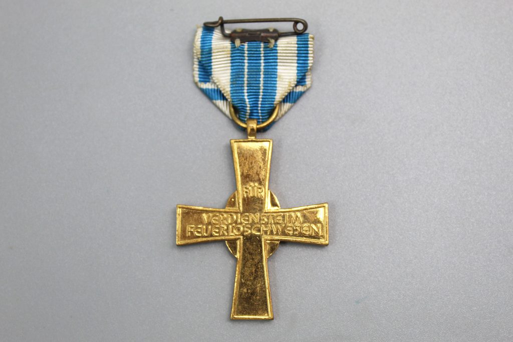 Bavarian 50 yr Fire Service Merit Cross – Post-ww2 . GO4980 - Time ...