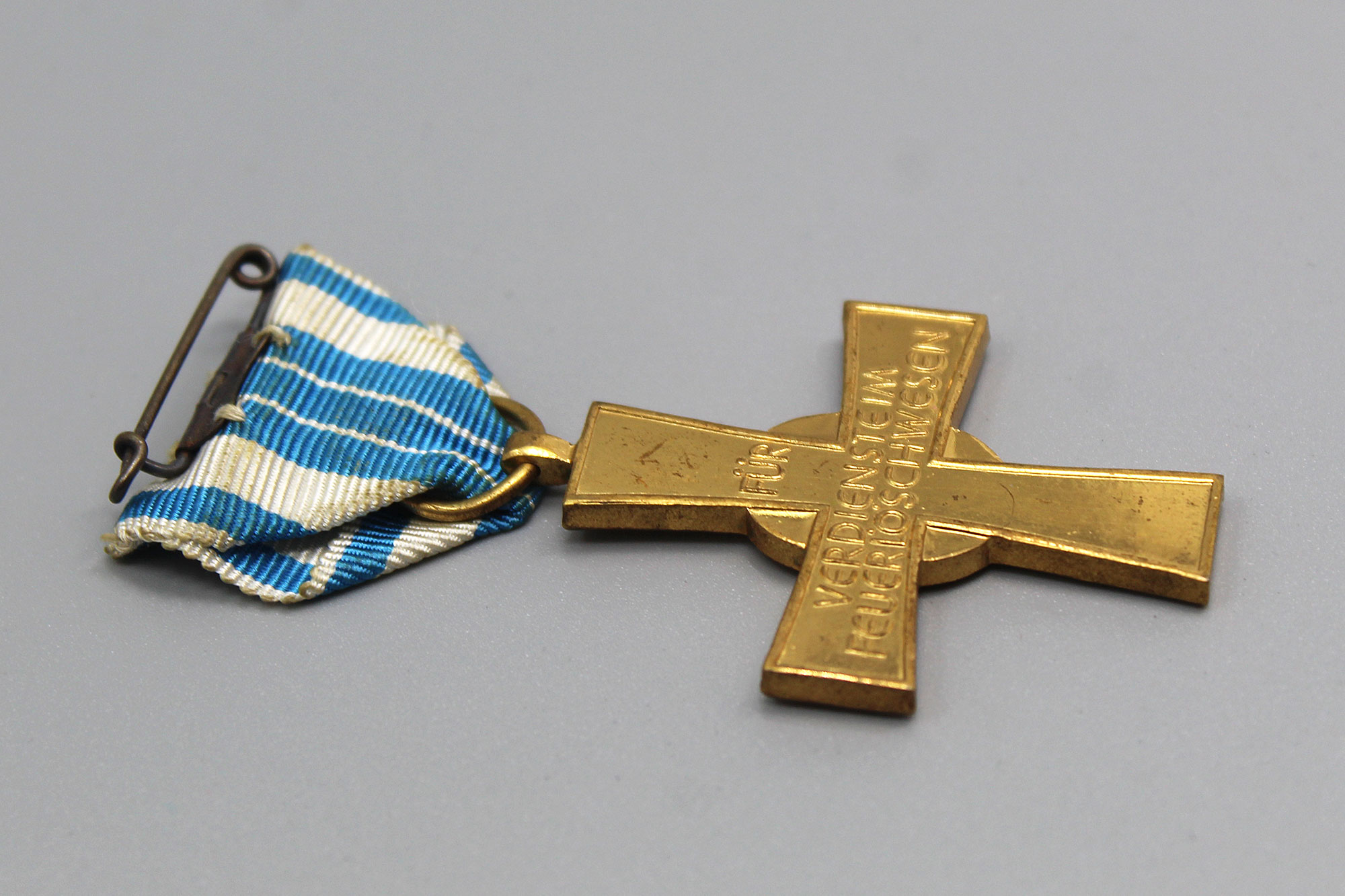 Bavarian 50 yr Fire Service Merit Cross – Post-ww2 . GO4980 - Time ...
