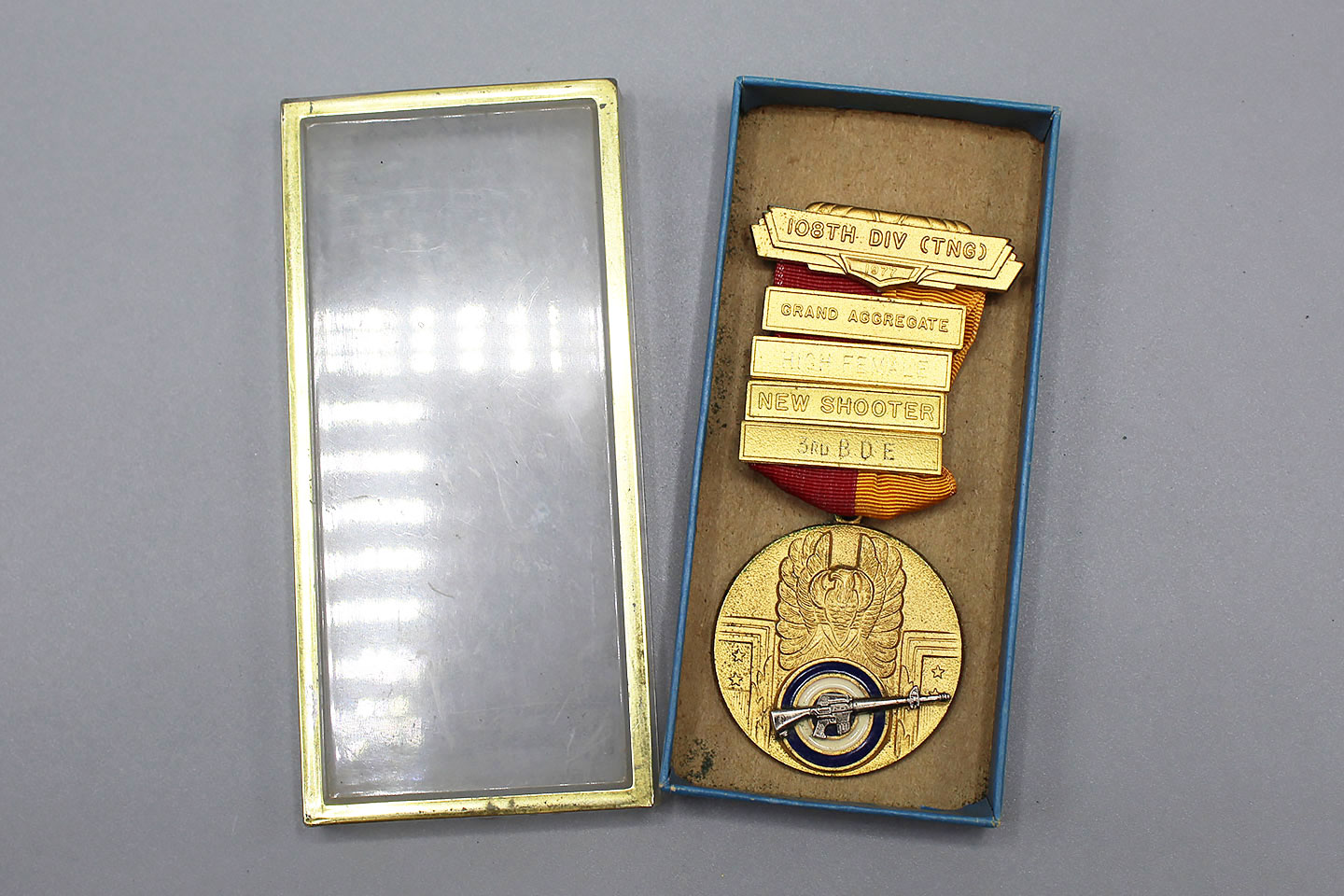 US 108th Division (TNG) Shooting Medal - 3rd BDE . YMU4568 - Time ...