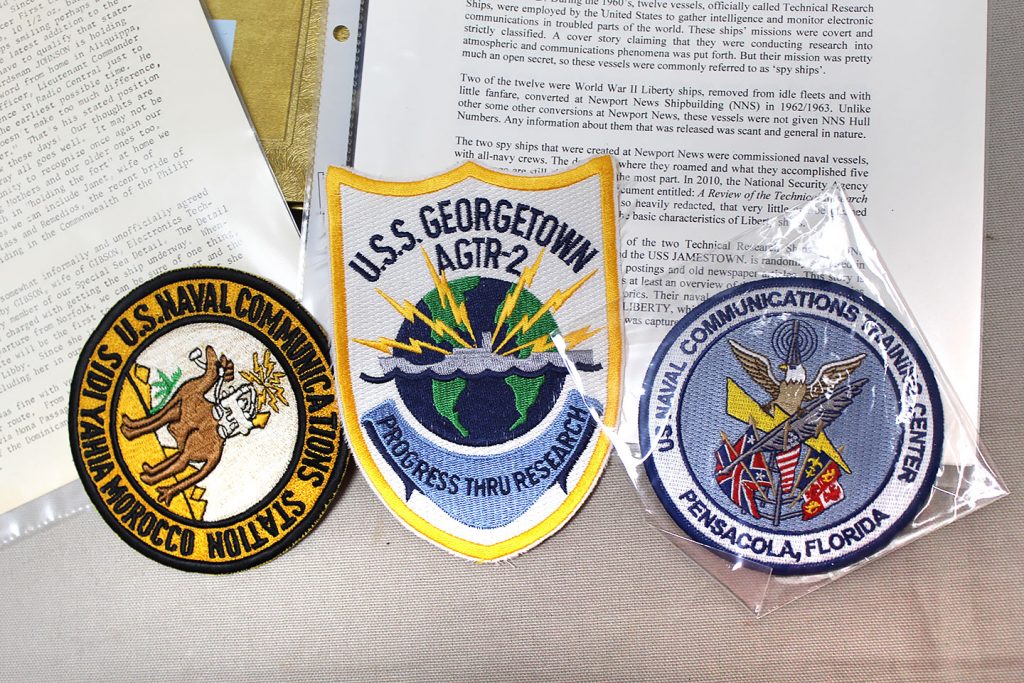 USS Georgetown Spy Ship Grouping . FLU3303 - Time Traveler Militaria