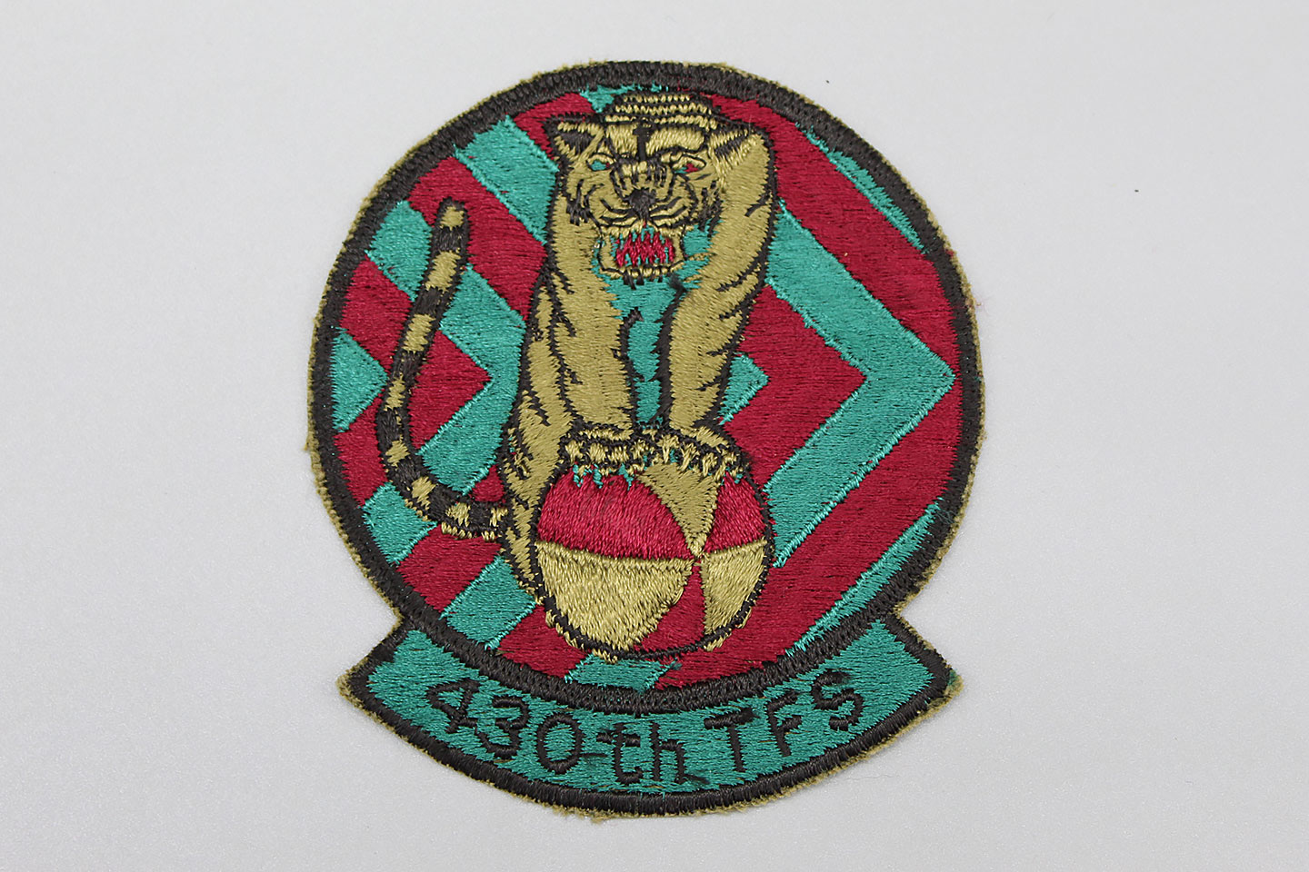 USAF 430th TFS Patch . USP1054 - Time Traveler Militaria