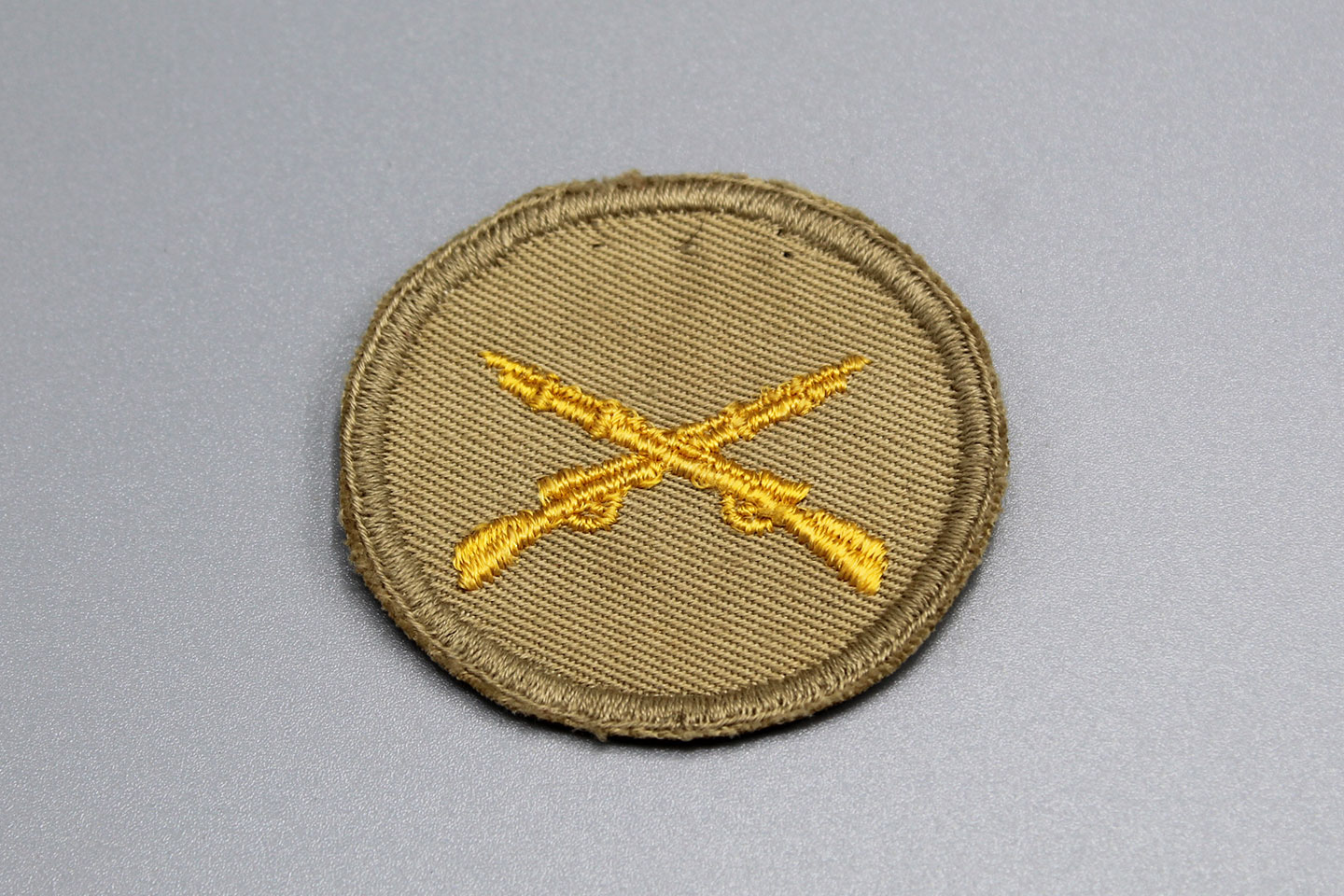 US Infantry Garrison Cap Patch . USP1059 - Time Traveler Militaria