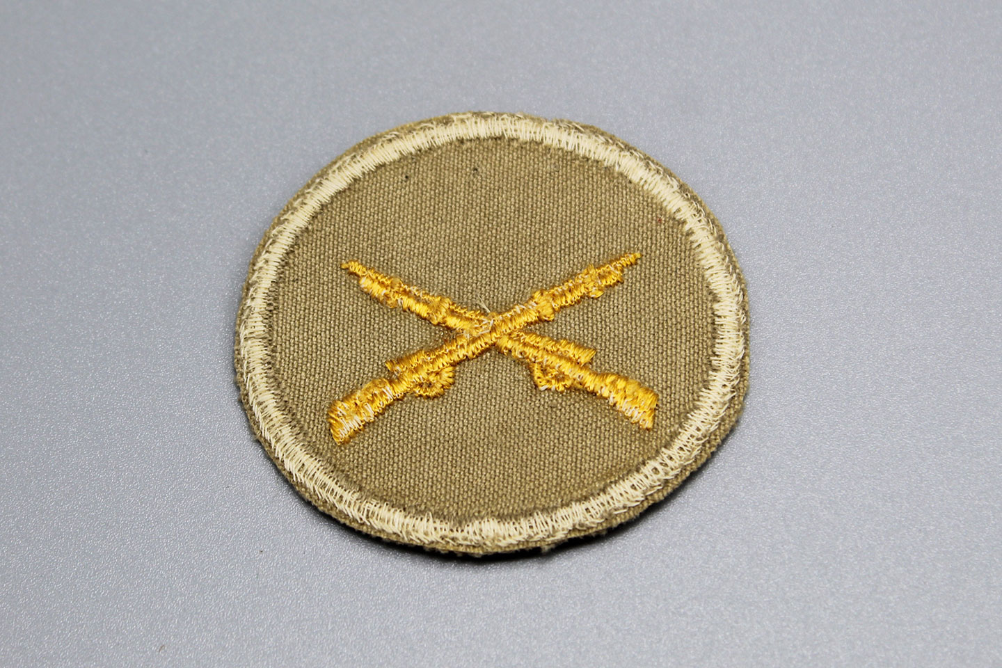 US Infantry Garrison Cap Patch . USP1059 - Time Traveler Militaria