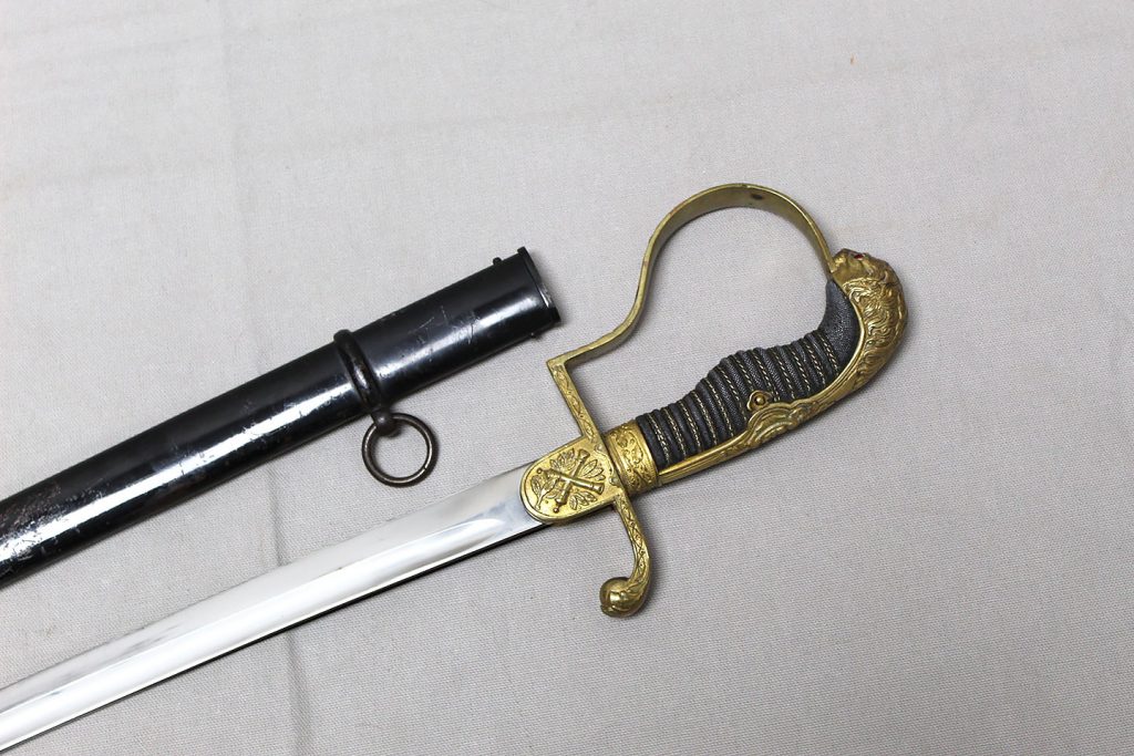 Imperial German Lion Head Officer Sword - WKC . SGi100 - Time Traveler ...