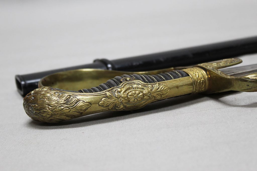 Imperial German Lion Head Officer Sword - WKC . SGi100 - Time Traveler ...