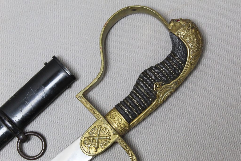 Imperial German Lion Head Officer Sword - WKC . SGi100 - Time Traveler ...