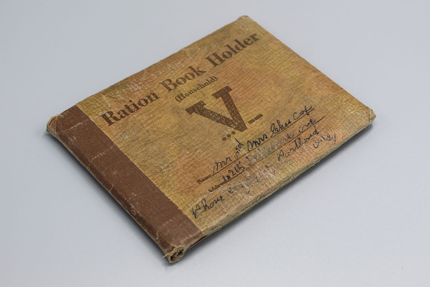 US Ration Books Holder w/Ratio books . FLU3323 - Time Traveler Militaria