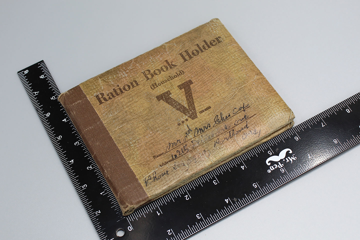US Ration Books Holder w/Ratio books . FLU3323 - Time Traveler Militaria