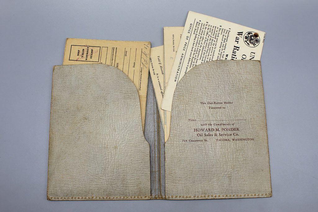 US War Ration Book Holder w/Ration Books . FLU3326 - Time Traveler ...
