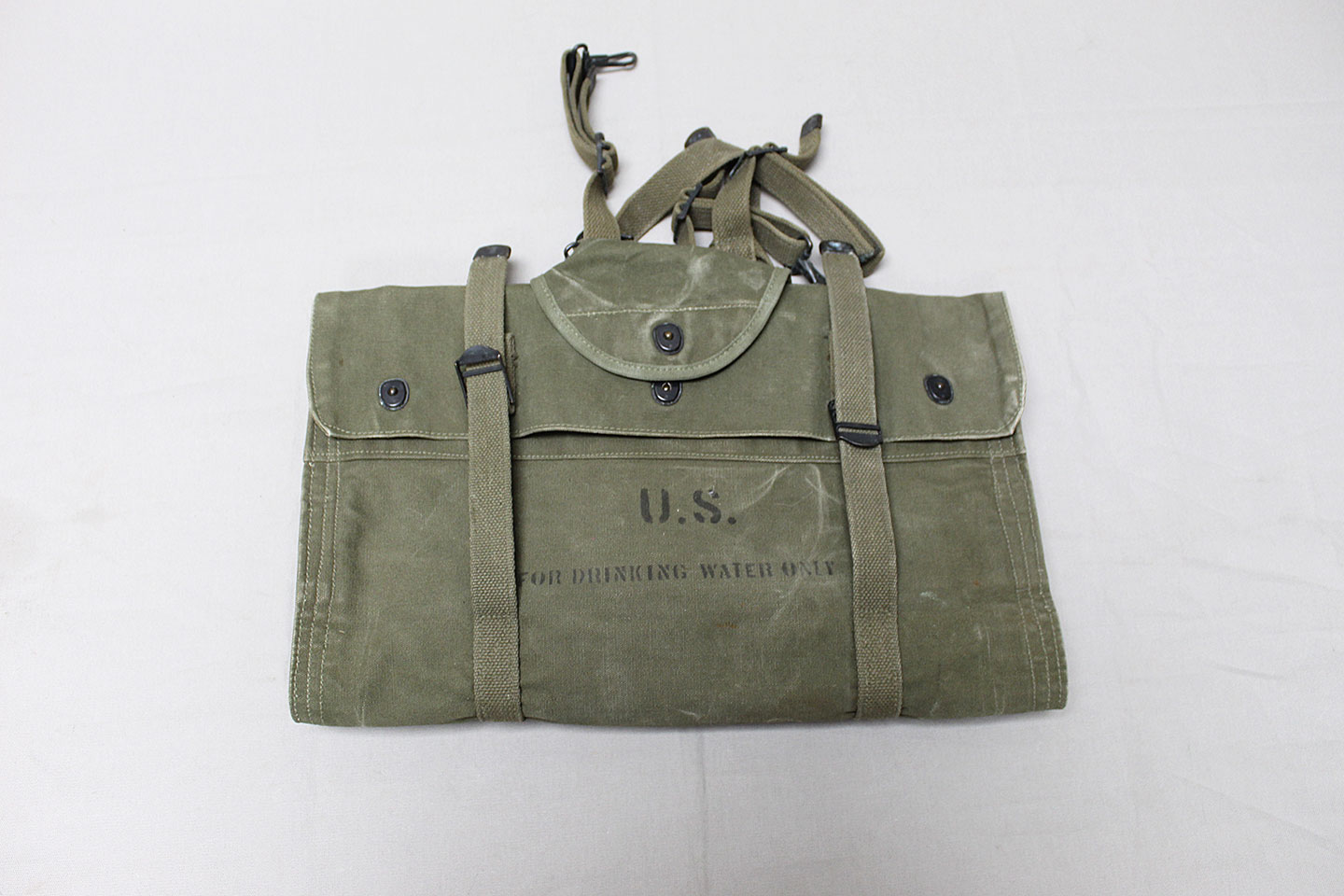 US Army Drinking Water Backpack - 1951 . FLU3340 - Time Traveler Militaria