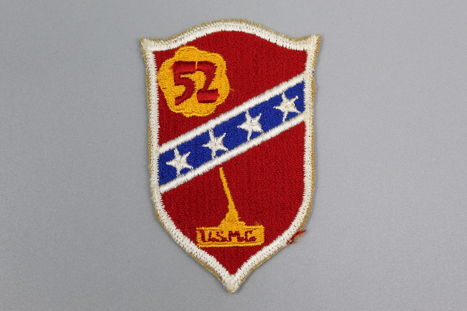USMC 52nd Defense Battalion Patch . USP1066 - Time Traveler Militaria