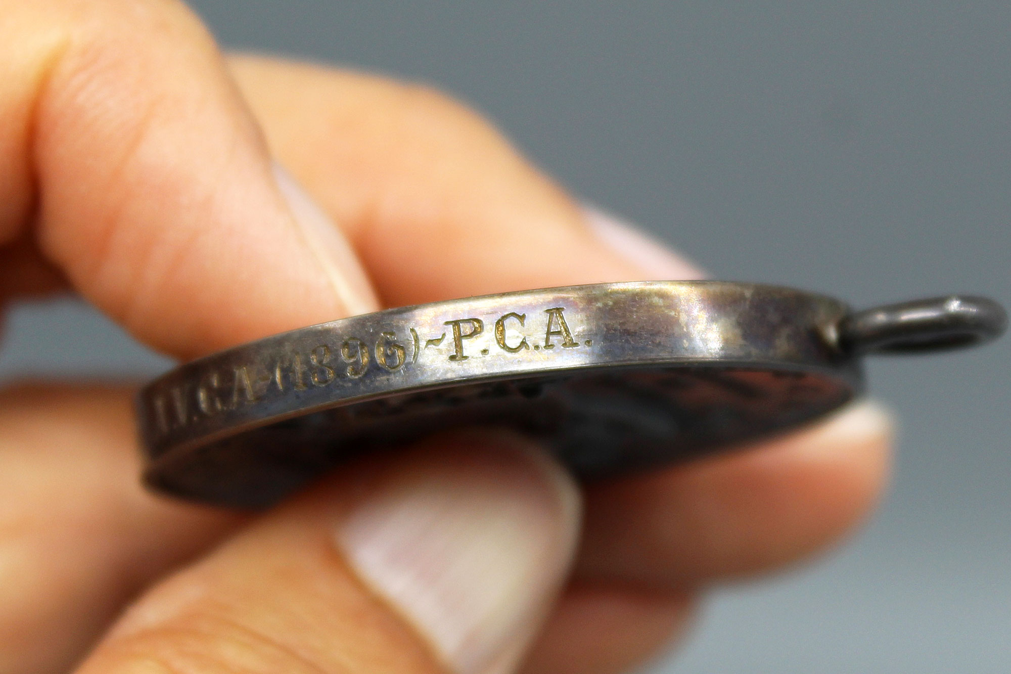 Swiss Shooting Silver Medal - 1896 . WM176 - Time Traveler Militaria