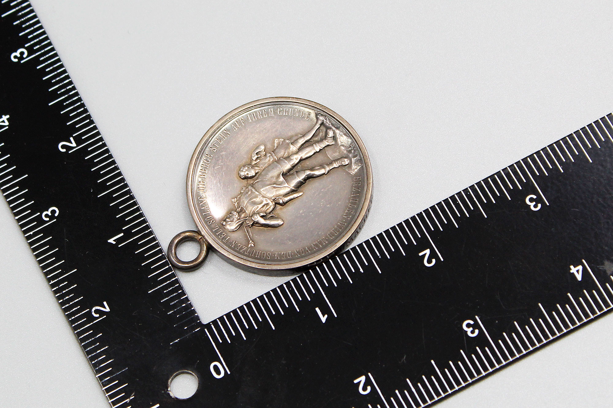 Swiss Shooting Silver Medal - 1896 . WM176 - Time Traveler Militaria