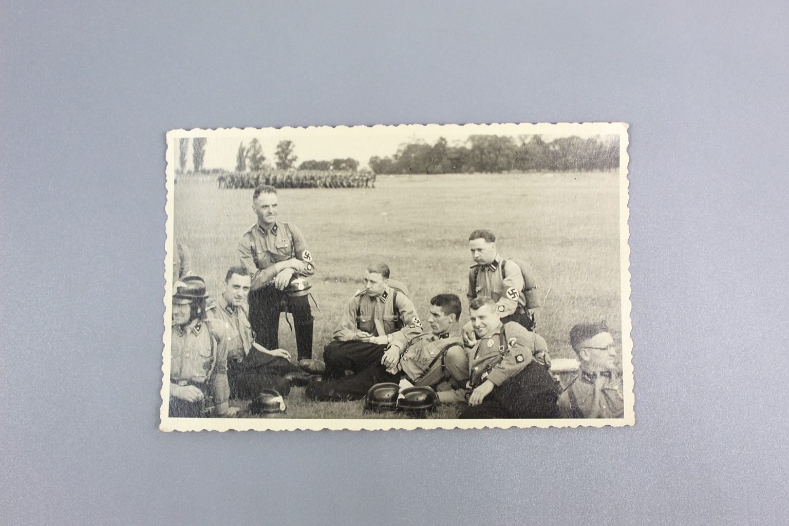 WW2 German NSKK Soldiers Postcard . GD871 - Time Traveler Militaria