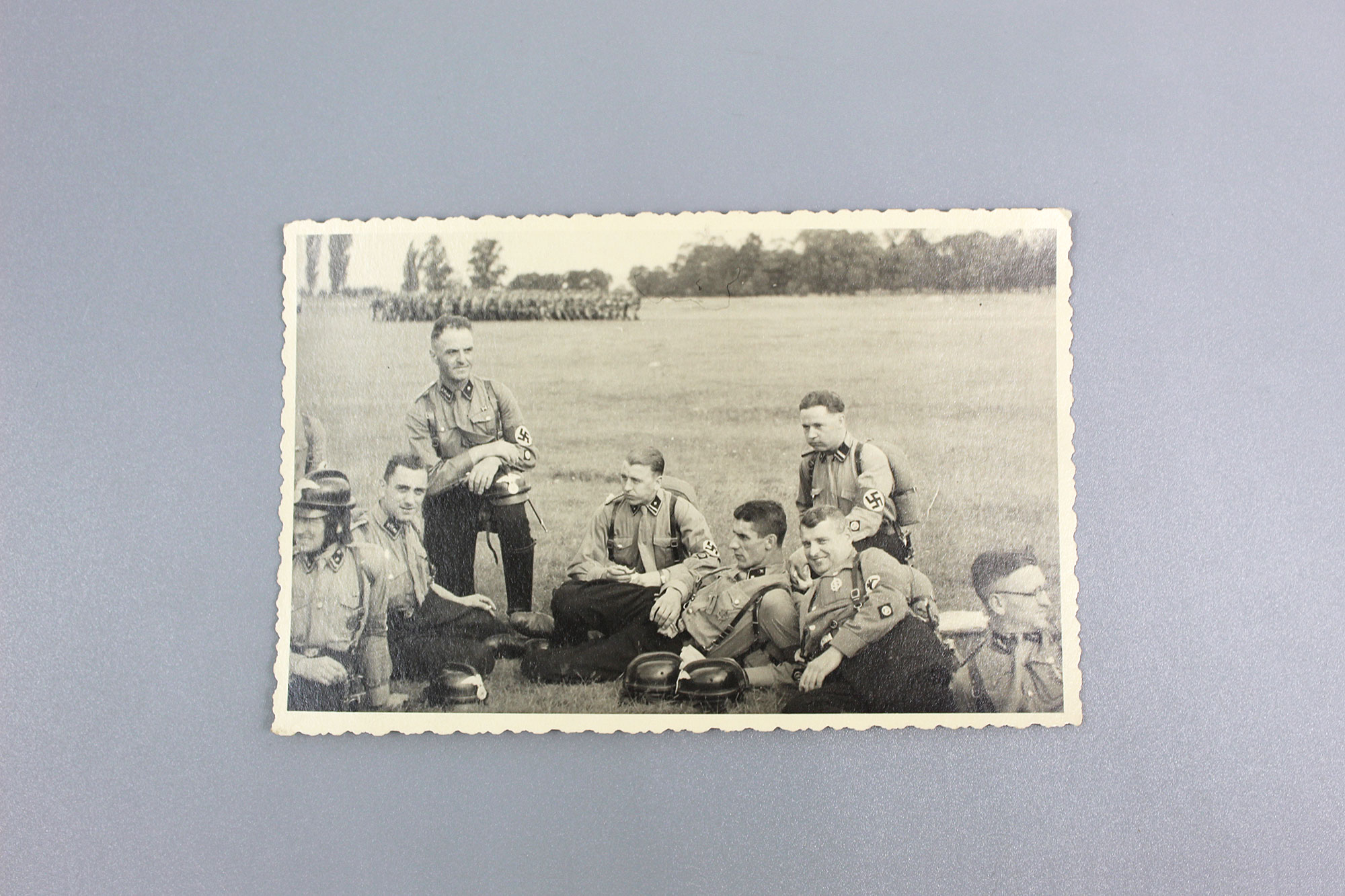 WW2 German NSKK Soldiers Postcard . GD871 - Time Traveler Militaria