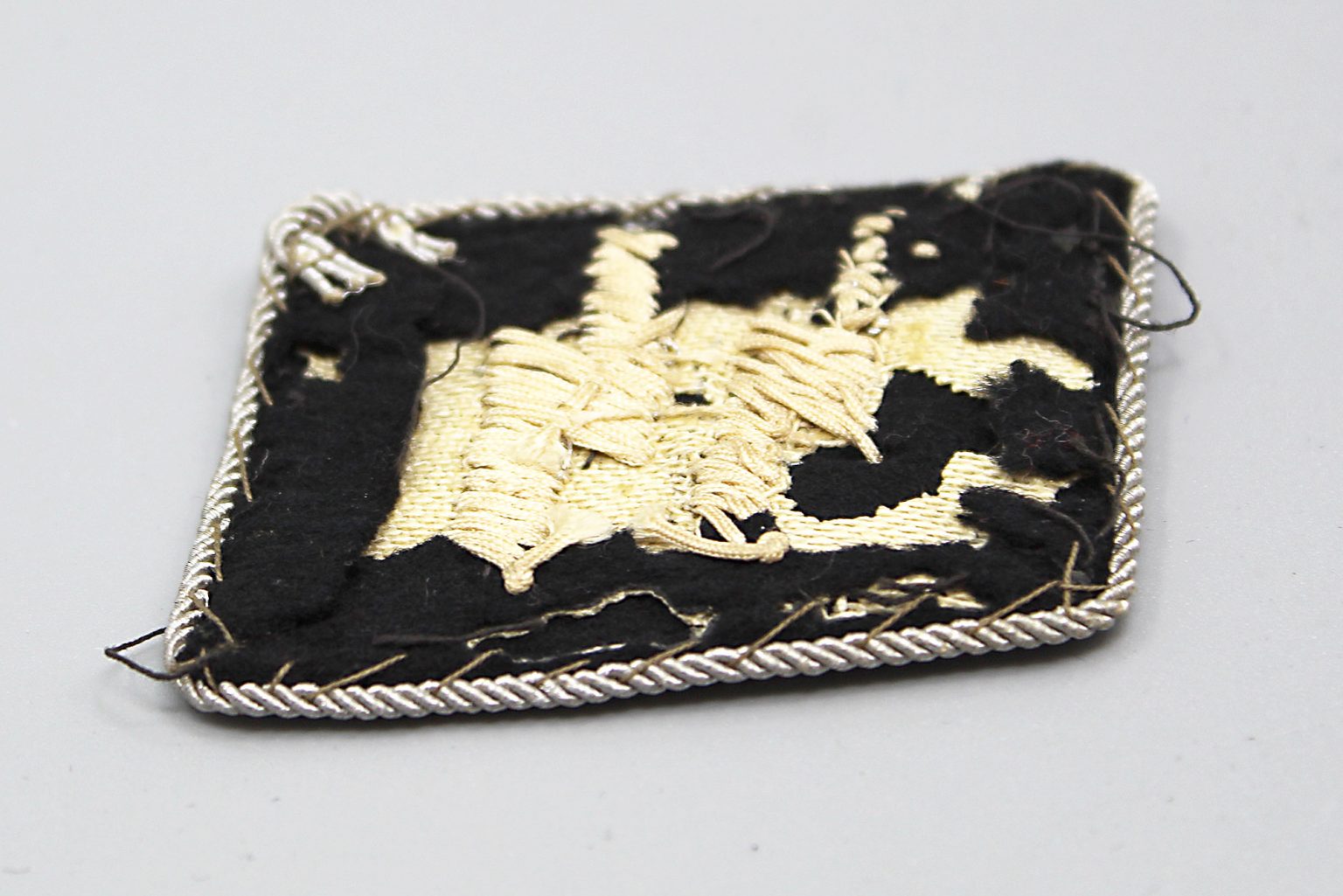 WW2 German SS Runic Collar Tab (Metal SS template - Latvian ...