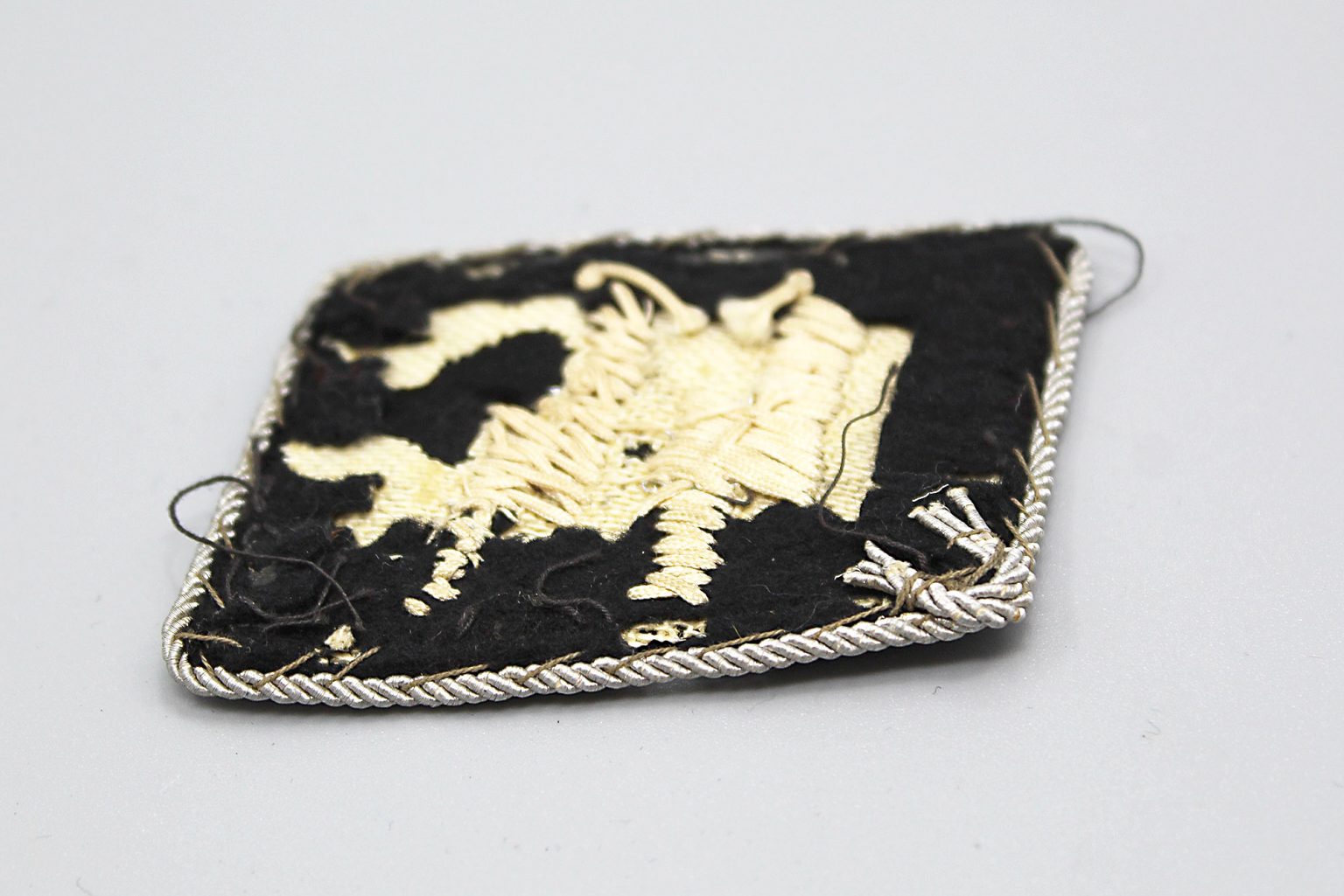 WW2 German SS Runic Collar Tab (Metal SS template - Latvian ...