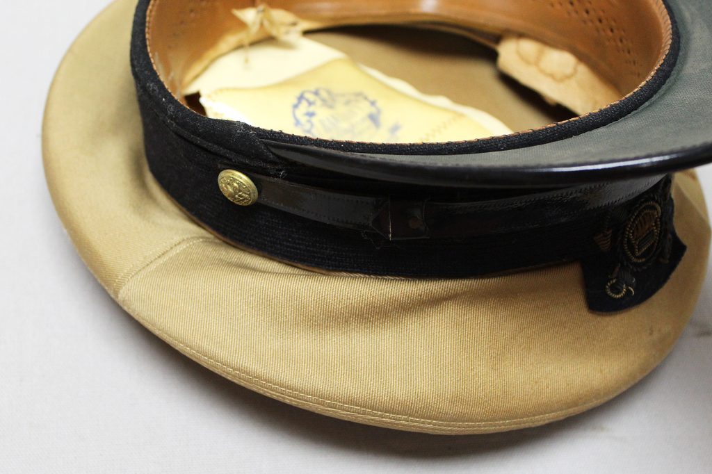 WW2 US Coast Guard Cap . HU340 - Time Traveler Militaria