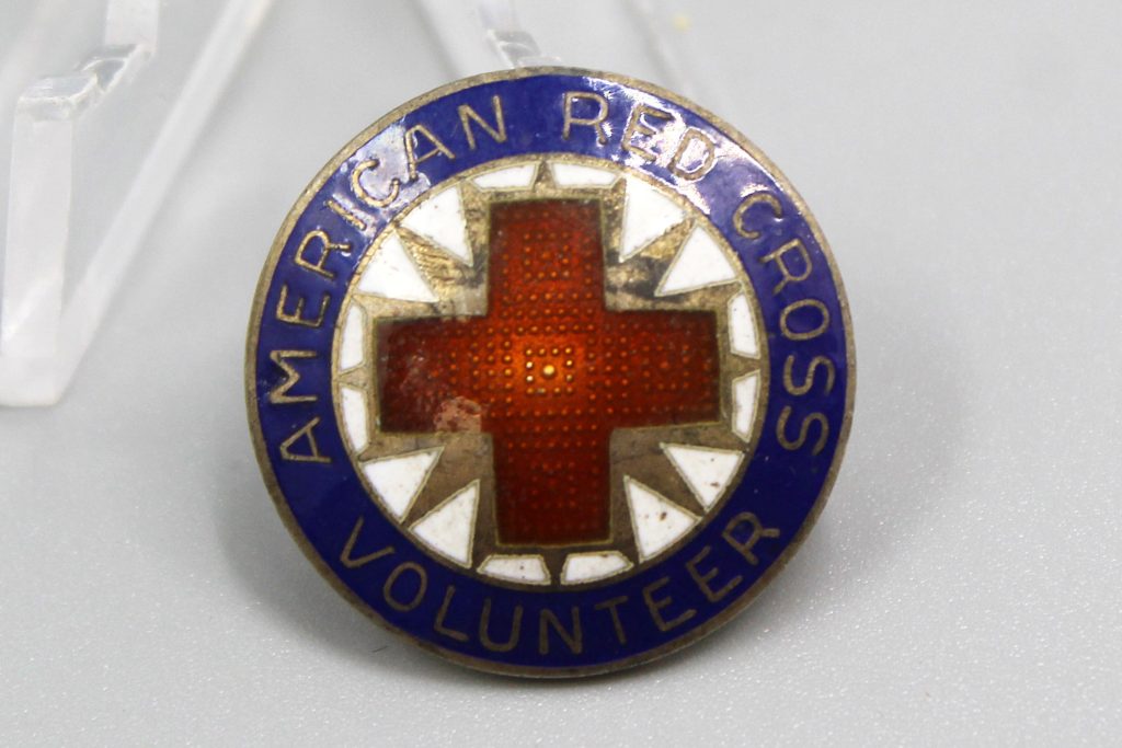 WW2 US American Red Cross Pin BBCO Sterling . FLU3433 - Time Traveler ...