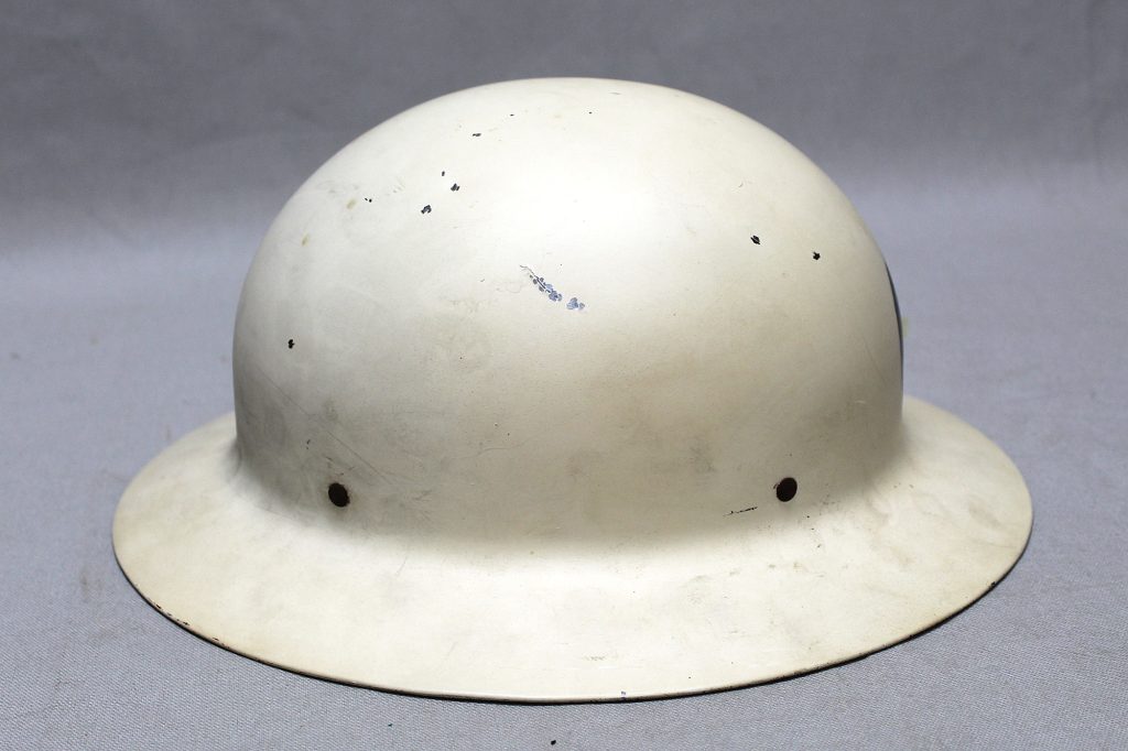 US WW2 Civil Defense Helmet Air Raid Warden . HU1083 - Time Traveler ...