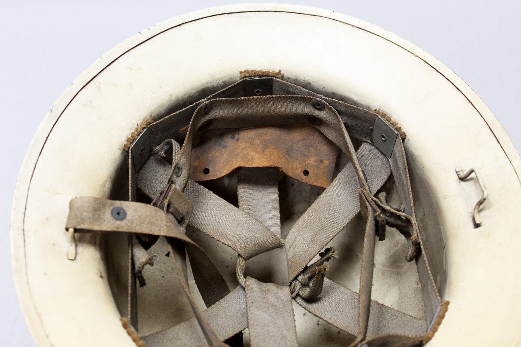 US WW2 Civil Defense Helmet Air Raid Warden . HU1083 - Time Traveler ...