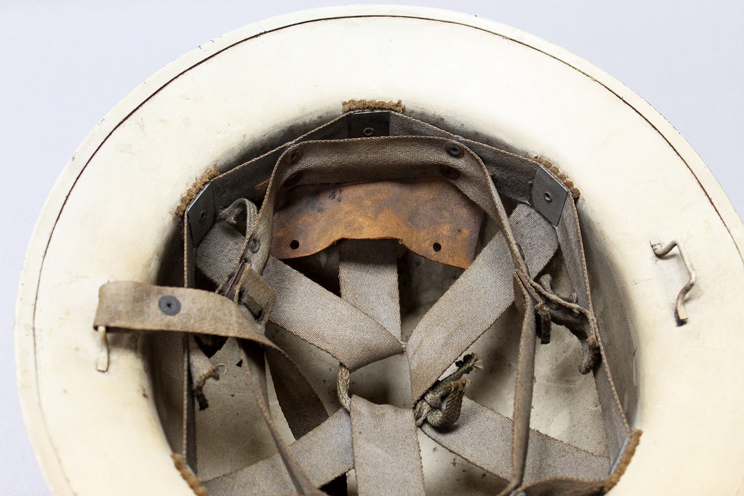 US WW2 Civil Defense Helmet Air Raid Warden . HU1083 - Time Traveler ...