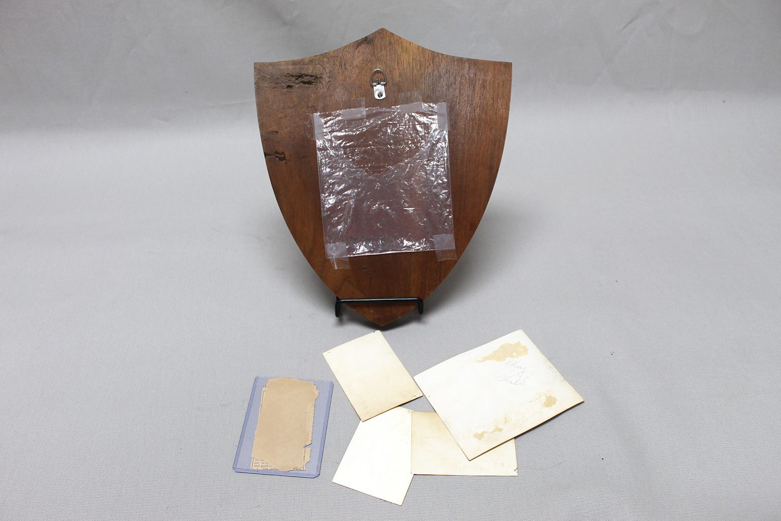 USMC Boxing Plaque with Papers . FLU1561 - Time Traveler Militaria