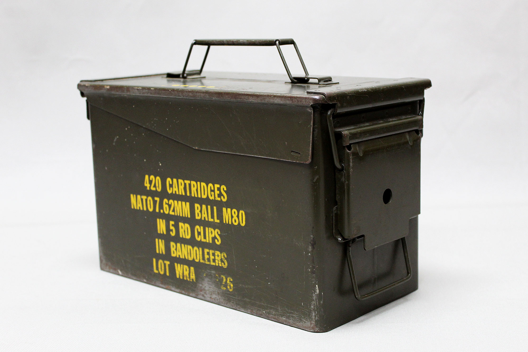 US Military Empty Storage Can . FLU3458 - Time Traveler Militaria