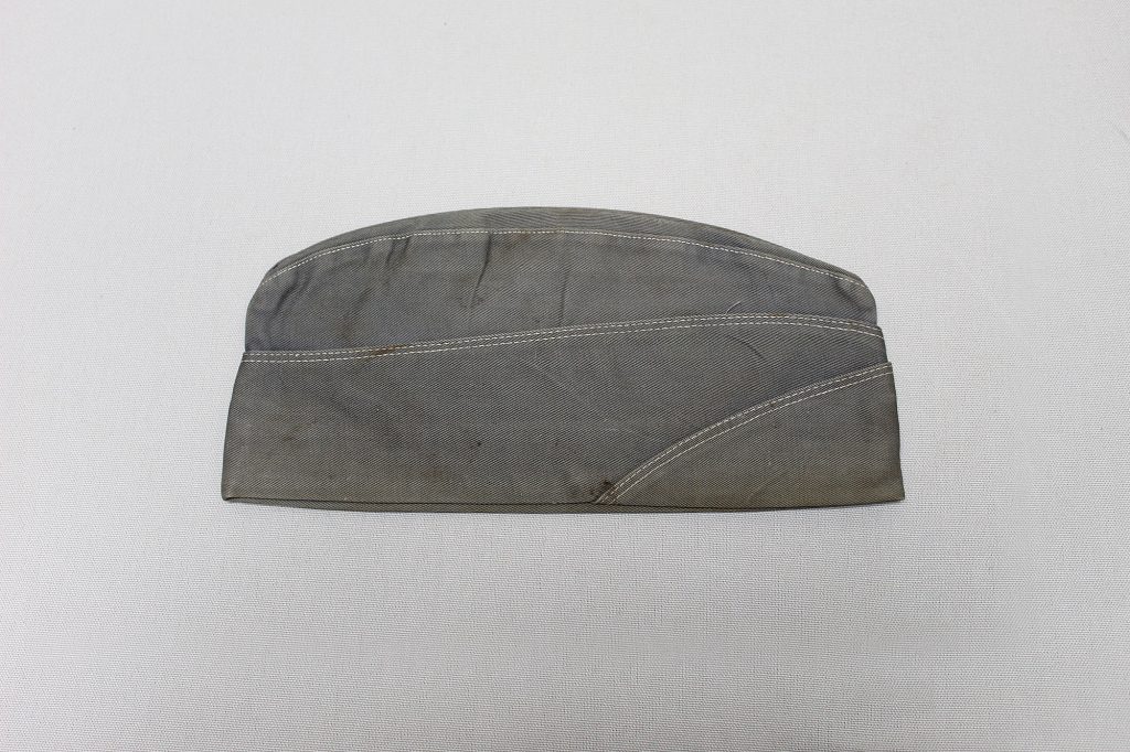 US Navy Gray Garrison Cap - WW2-Korea - Named . HU663 - Time Traveler ...