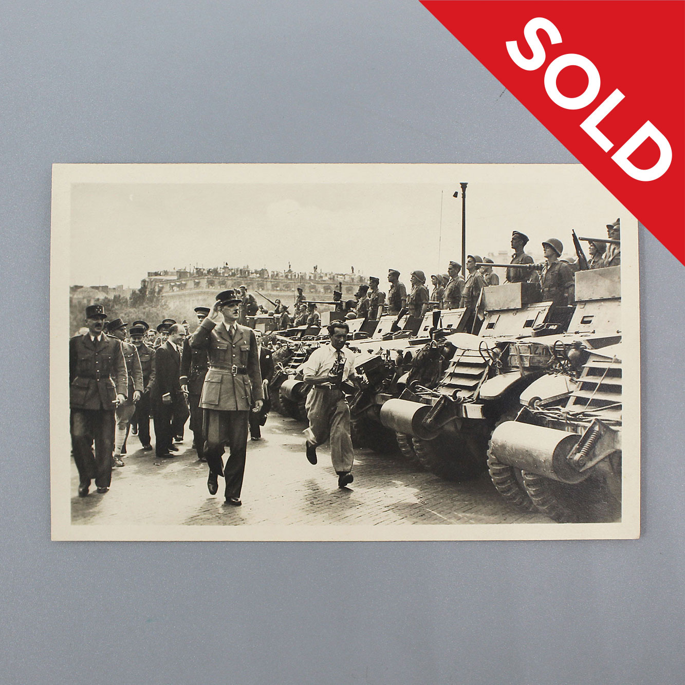 ww2 france postcard - Time Traveler Militaria