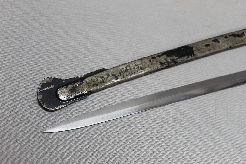 Imperial German Artillery Lion Head Sword - Triple Engraved Blade ...