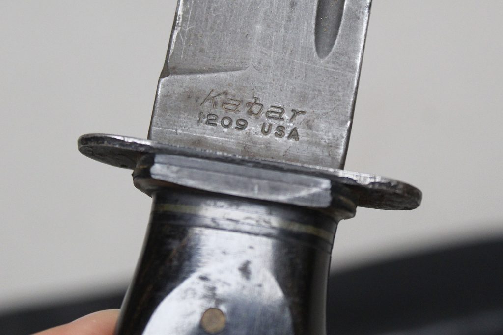 US Kabar 1209 Knife - Vietnam . DWU1017 - Time Traveler Militaria