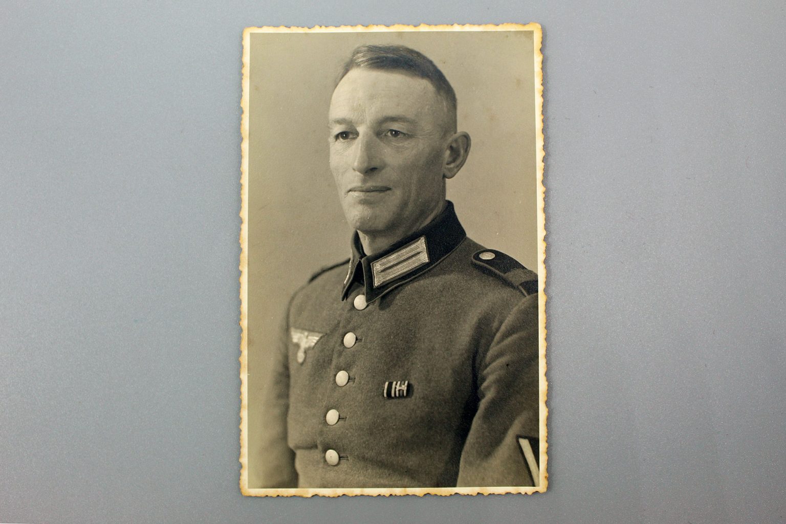 WW2 German Army Soldier Picture Postcard . GD345 - Time Traveler Militaria