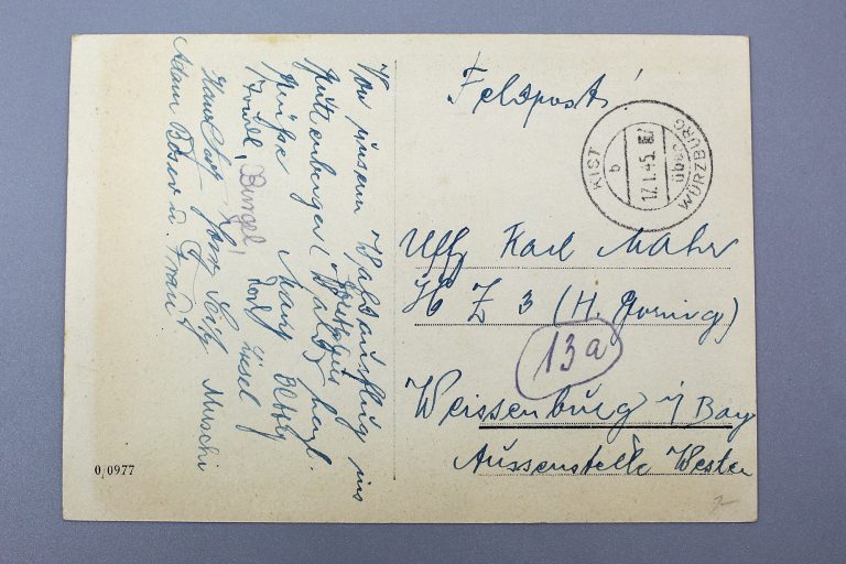 WW2 German Postcard Italian Landscape - Feldpost 1945 . GD471 - Time ...