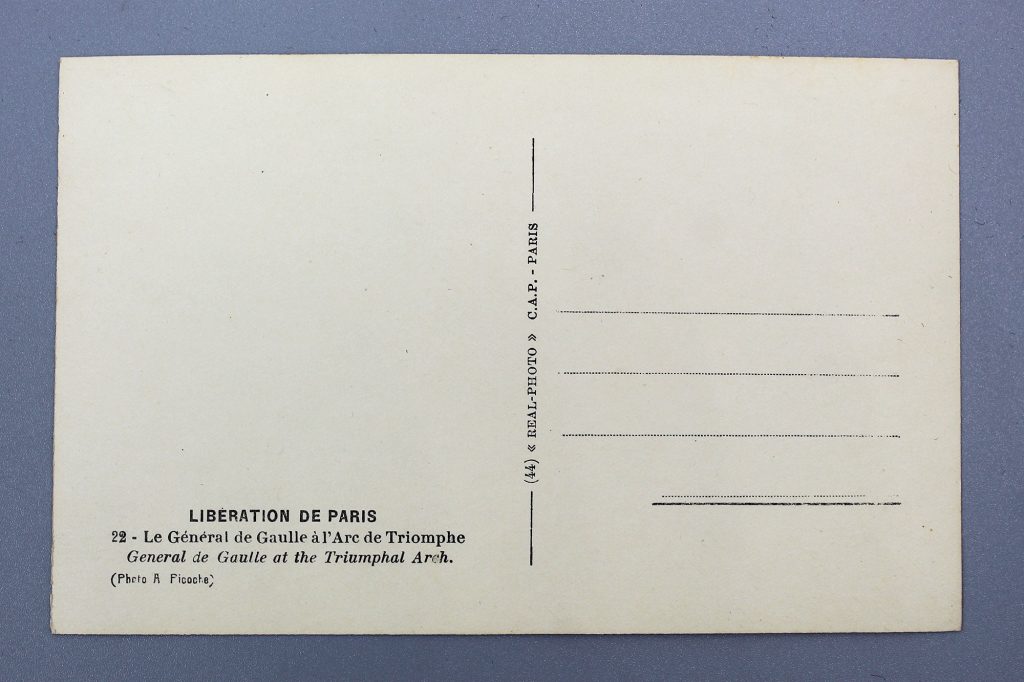 WW2 French Postcard - Liberation of Paris 22 . GD909 - Time Traveler ...