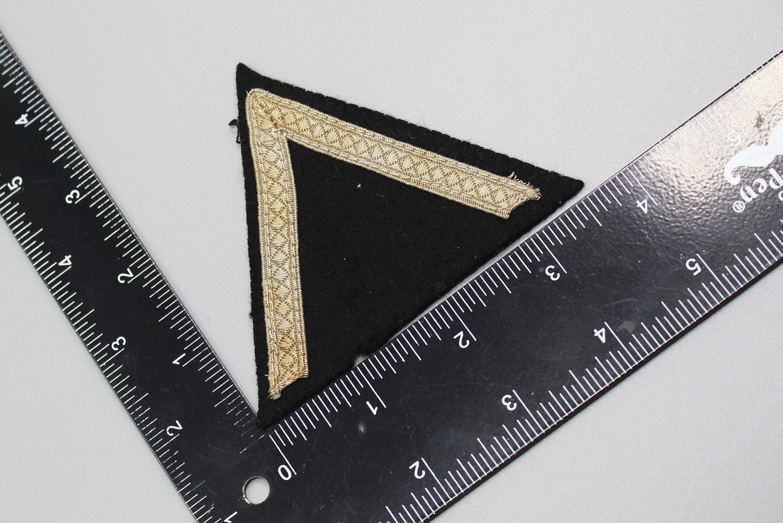 WW2 German SS Rank Chevron . EFL6125cxa - Time Traveler Militaria