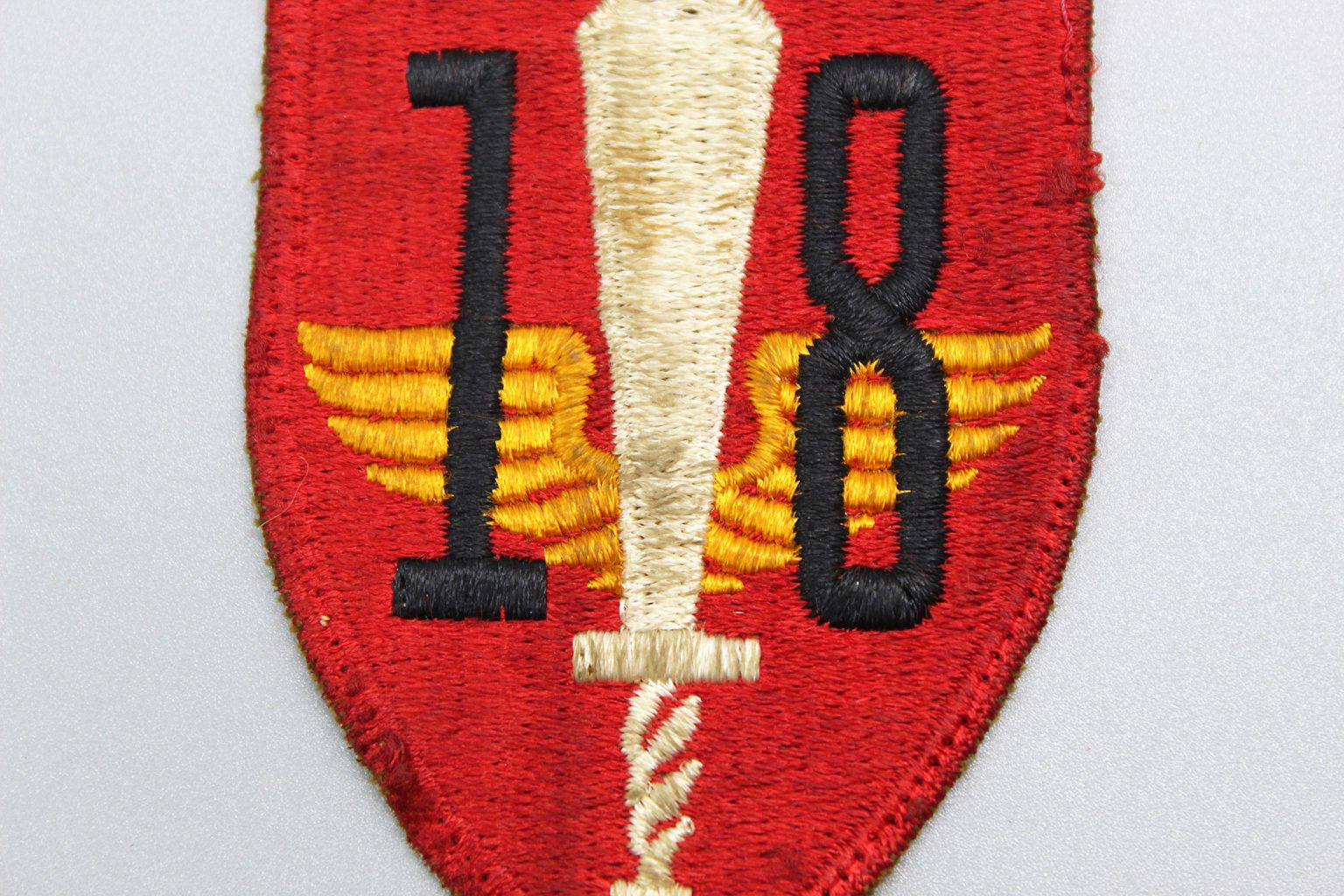 USMC WW2 18th Defense Battalion Patch . FLU121 - Time Traveler Militaria