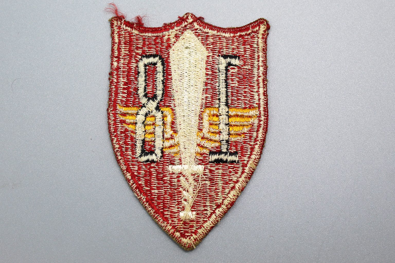 USMC WW2 18th Defense Battalion Patch . FLU121 - Time Traveler Militaria