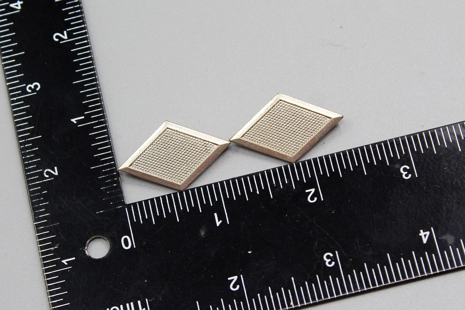 WW2 Army ROTC Cadet Major Insignia Pair . FLU3529 - Time Traveler Militaria