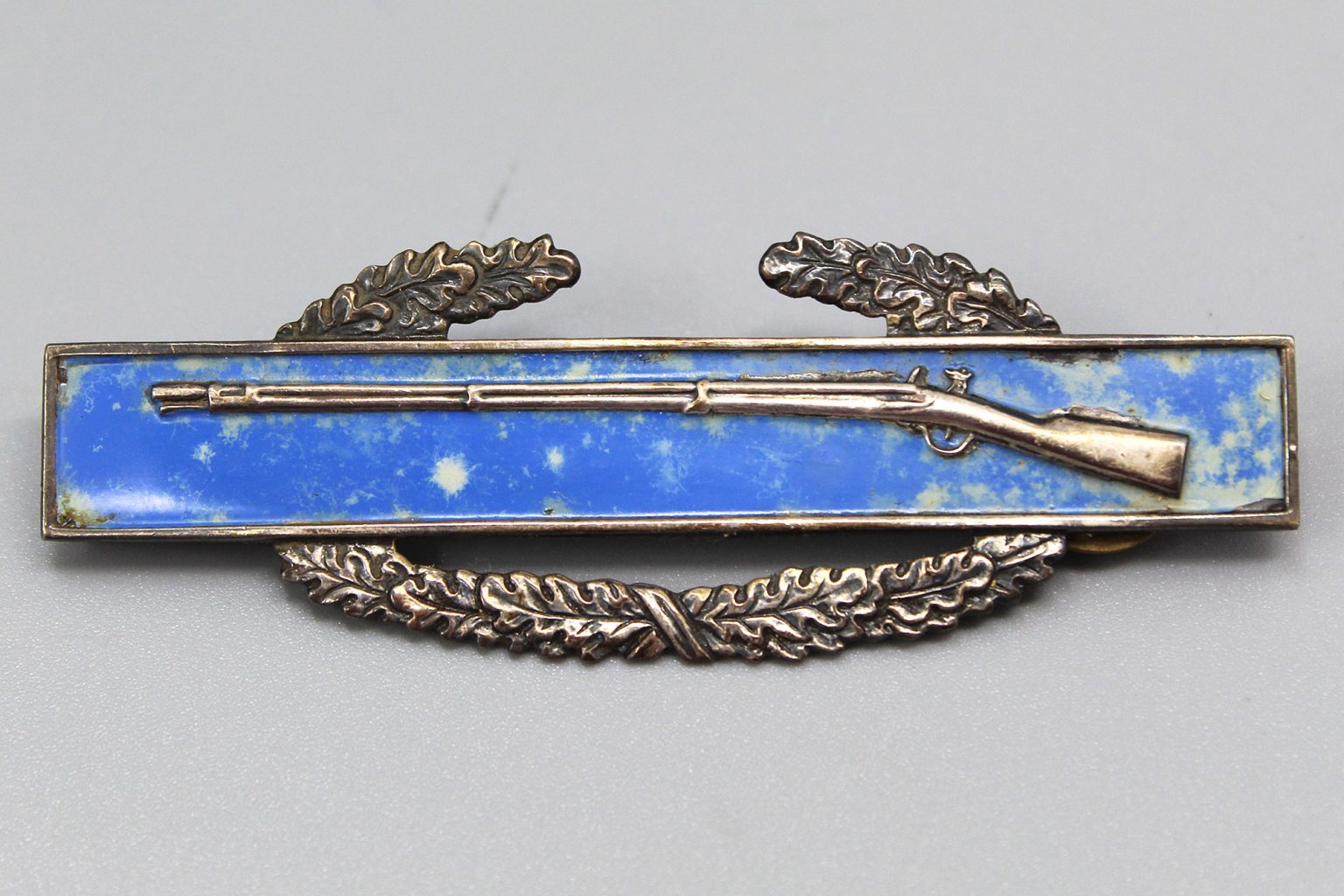 US Army Combat Infantryman Badge (CIB) - Sterling (stain damage ...