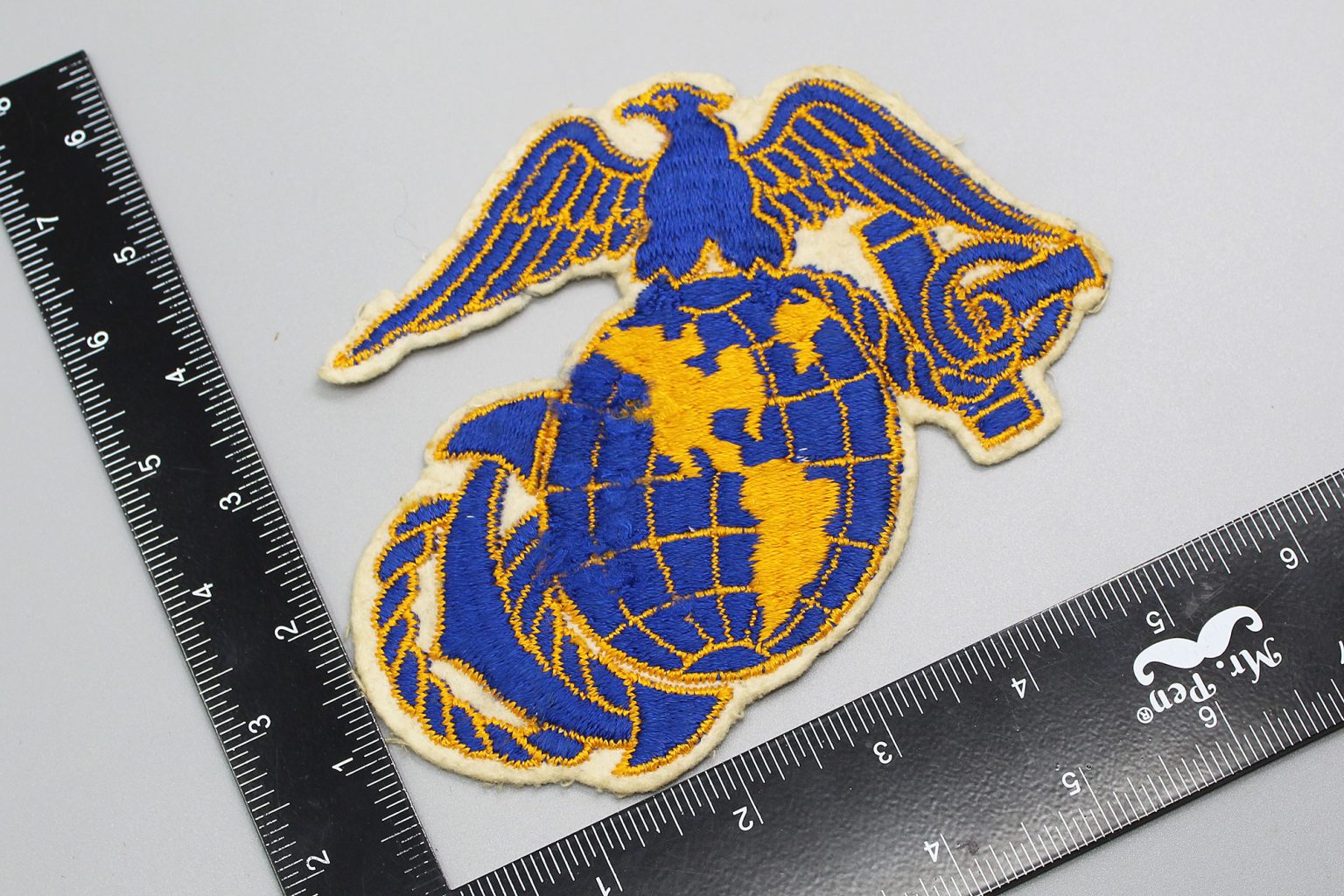 USMC WW2 Marine PX Patch . USP113 - Time Traveler Militaria