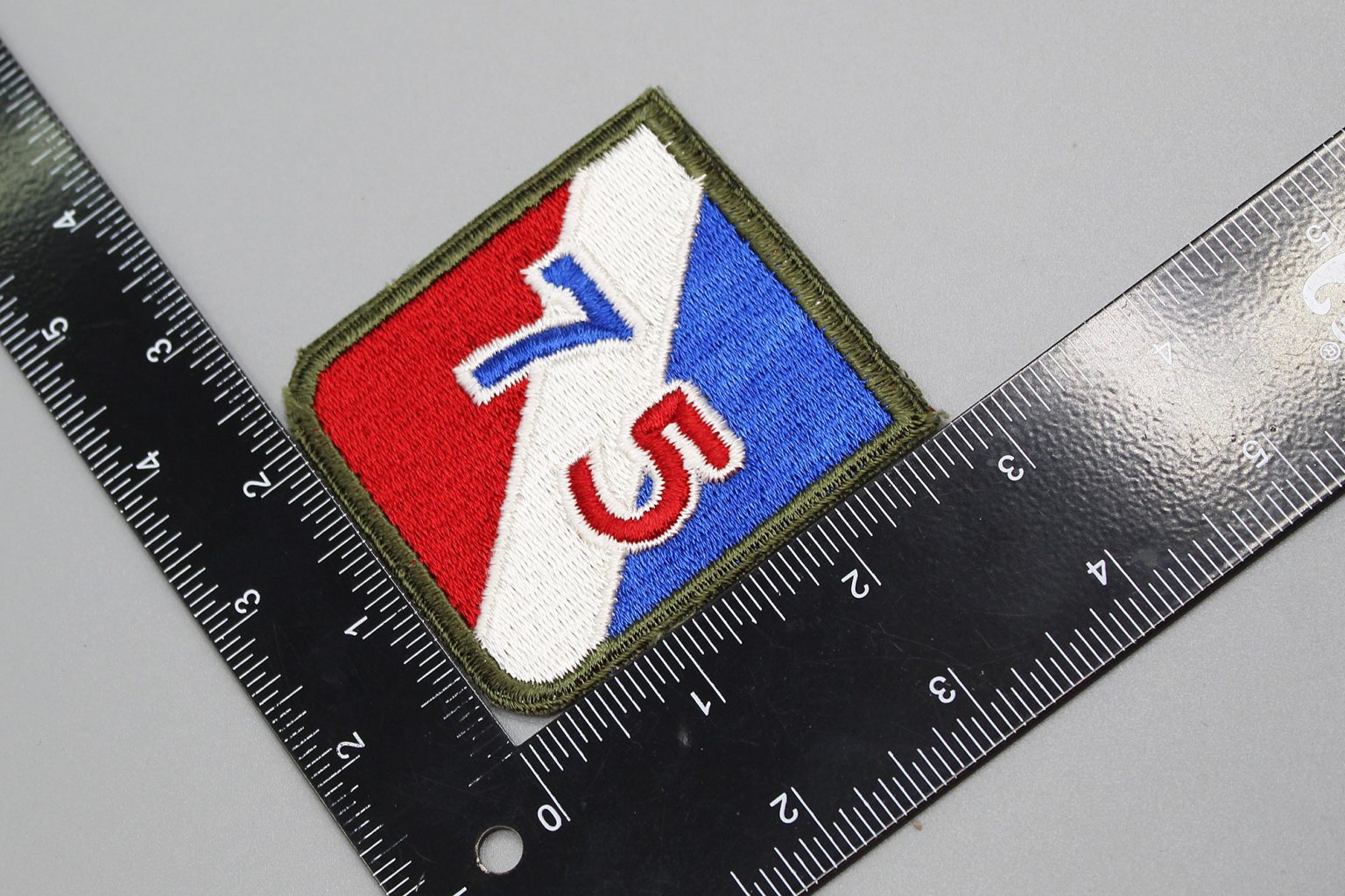 US 75th Infantry Division Patch – WW2 . USP301 - Time Traveler Militaria