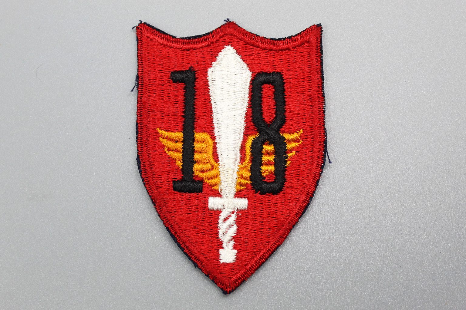 USMC WW2 18th Defense Battalion Patch . USP379 - Time Traveler Militaria