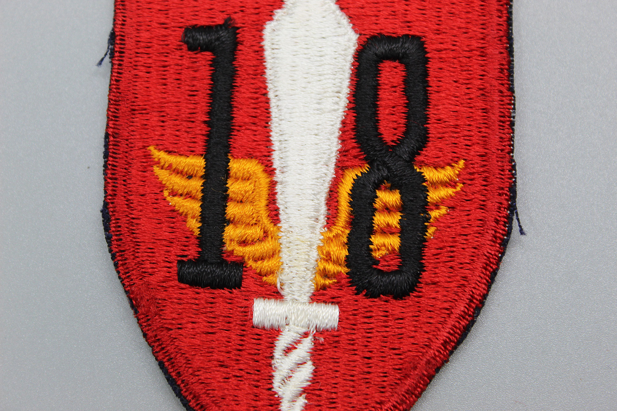 USMC WW2 18th Defense Battalion Patch . USP379 - Time Traveler Militaria