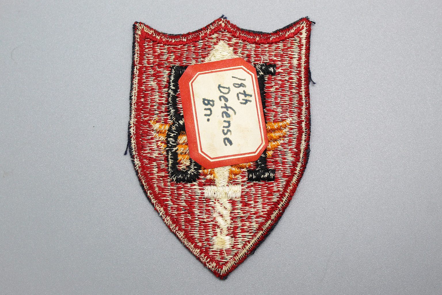 USMC WW2 18th Defense Battalion Patch . USP379 - Time Traveler Militaria