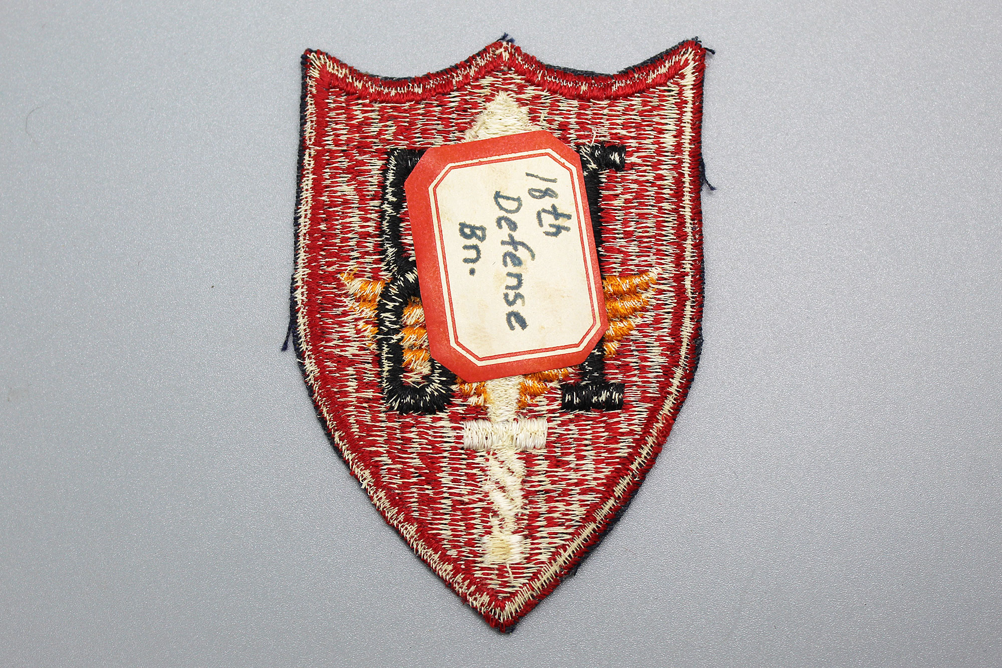 USMC WW2 18th Defense Battalion Patch . USP379 - Time Traveler Militaria