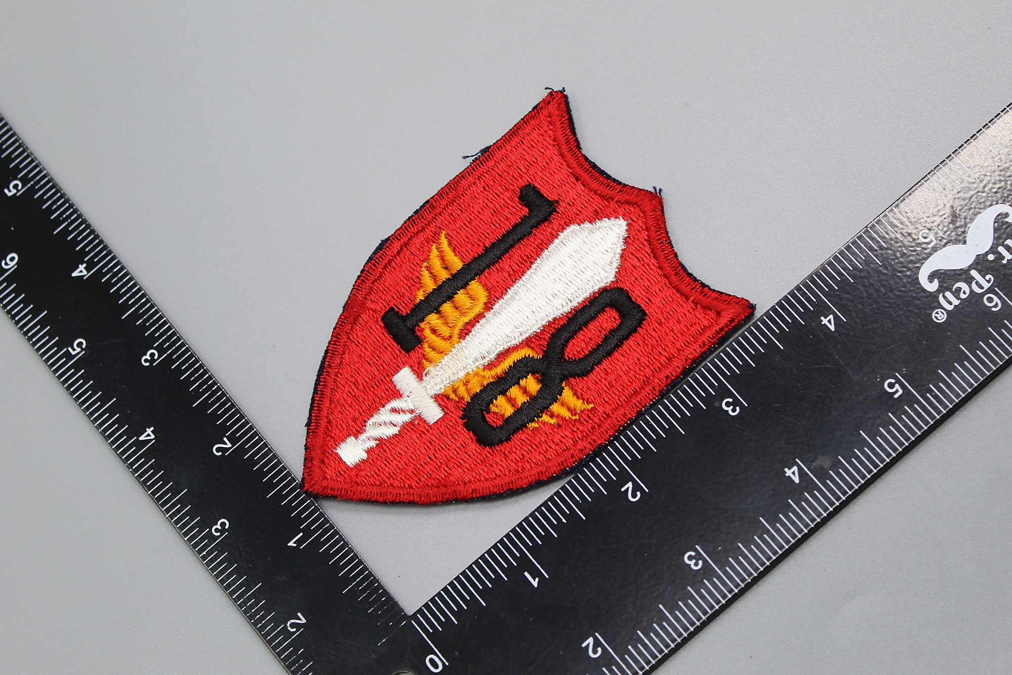 USMC WW2 18th Defense Battalion Patch . USP379 - Time Traveler Militaria