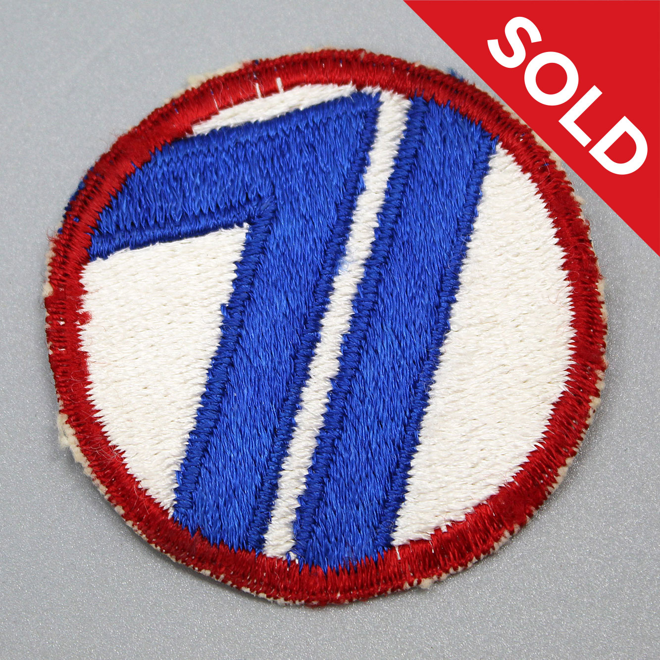 71st division patch - Time Traveler Militaria