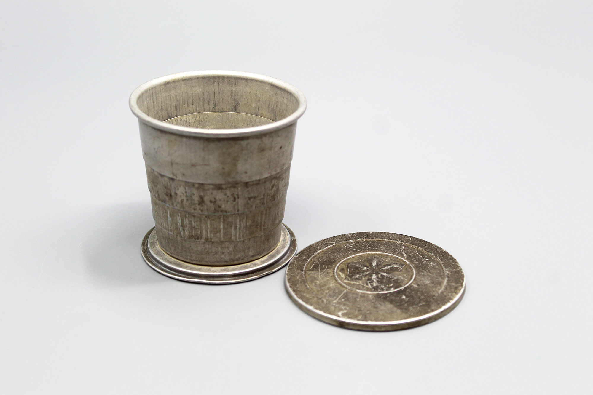 WW2 German Folding Mess Cup . EFL887 - Time Traveler Militaria